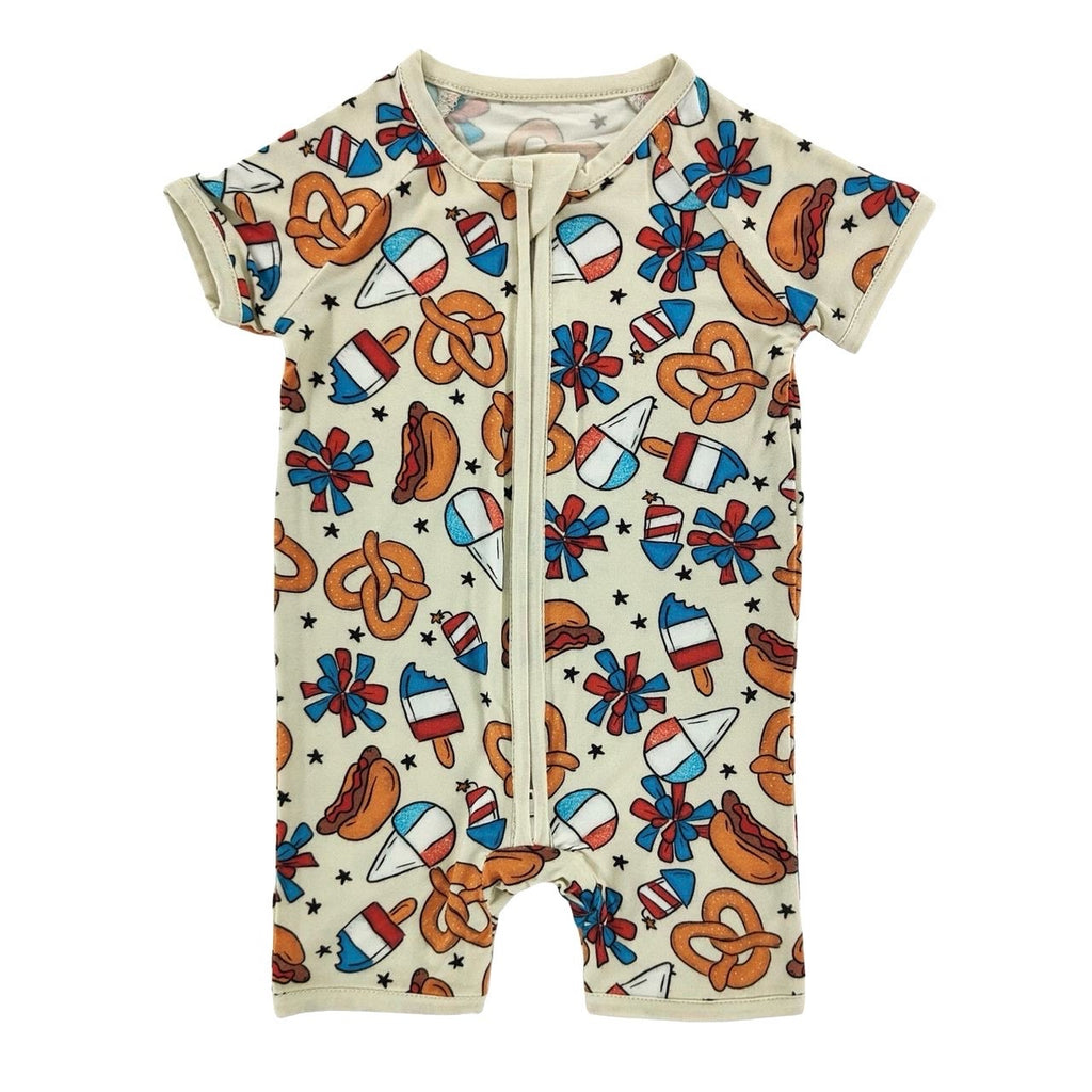 Bamboo Short Rompers – Little One Shop Co.