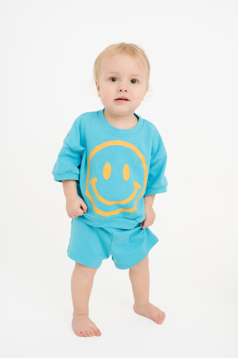 Blue Jay Short Sleeve Smiley Set – Little One Shop Co.